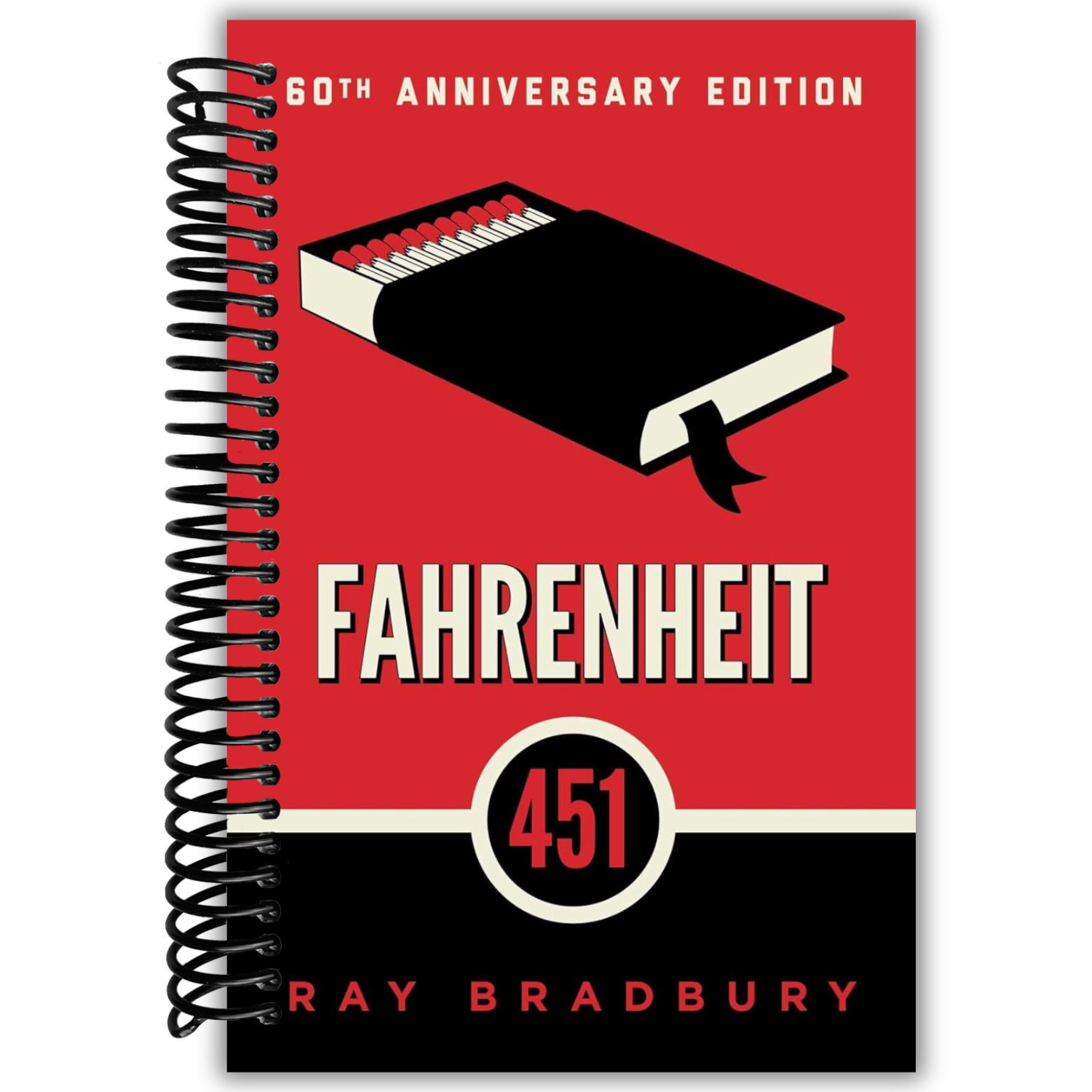 Fahrenheit 451 (Spiral Bound) – Lay it Flat Publishing Group