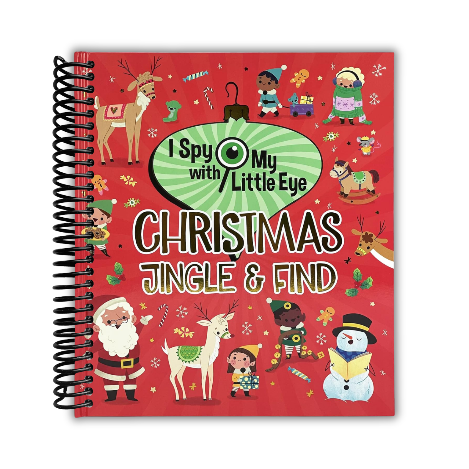 I Spy With My Little Eye: Christmas Jingle & Find - Kids Search, Find ...