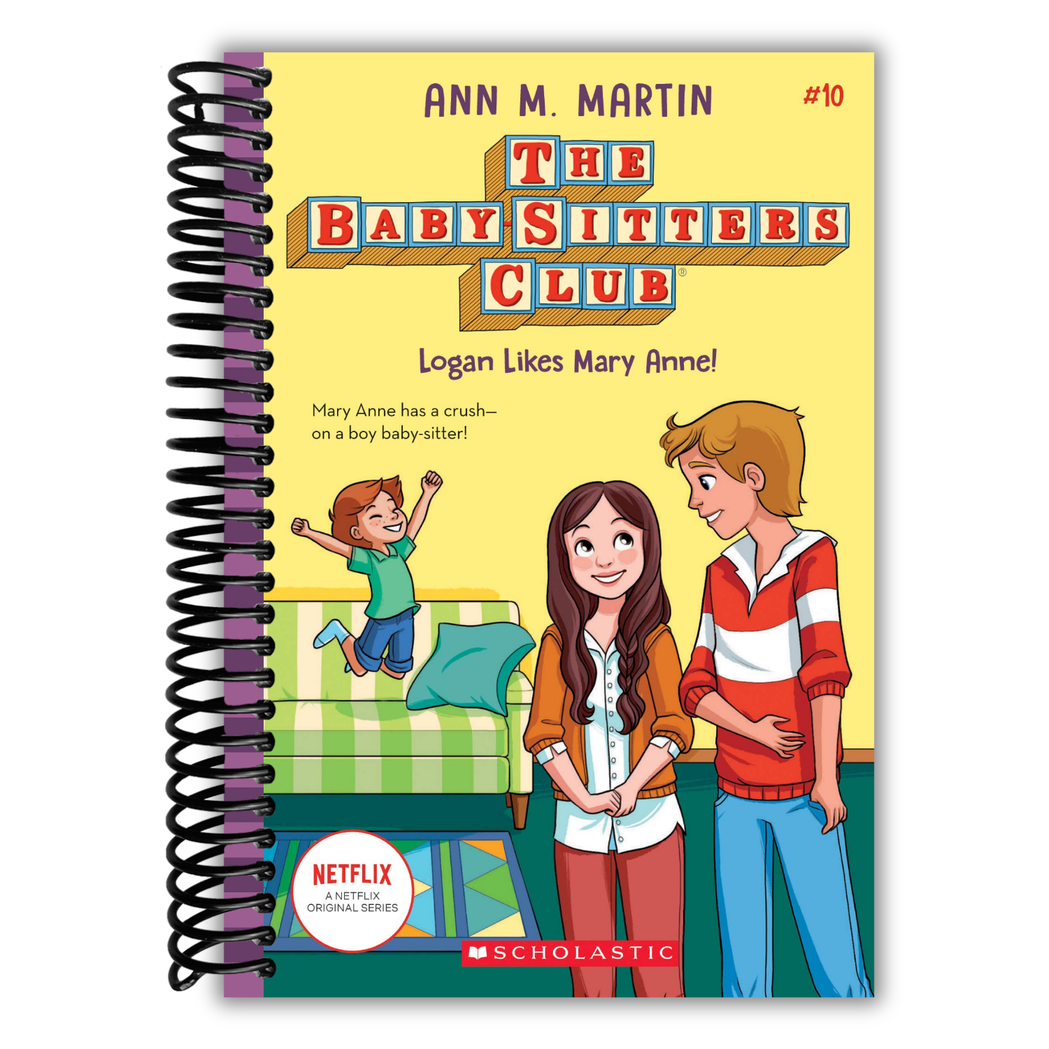 Logan Likes Mary Anne! (The Baby-Sitters Club #10) (10) – Lay it Flat Publishing Group