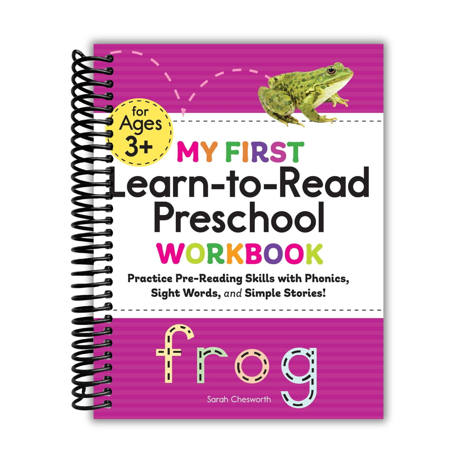 My First Learn-to-Read Preschool Workbook: Practice Pre-Reading Skills ...