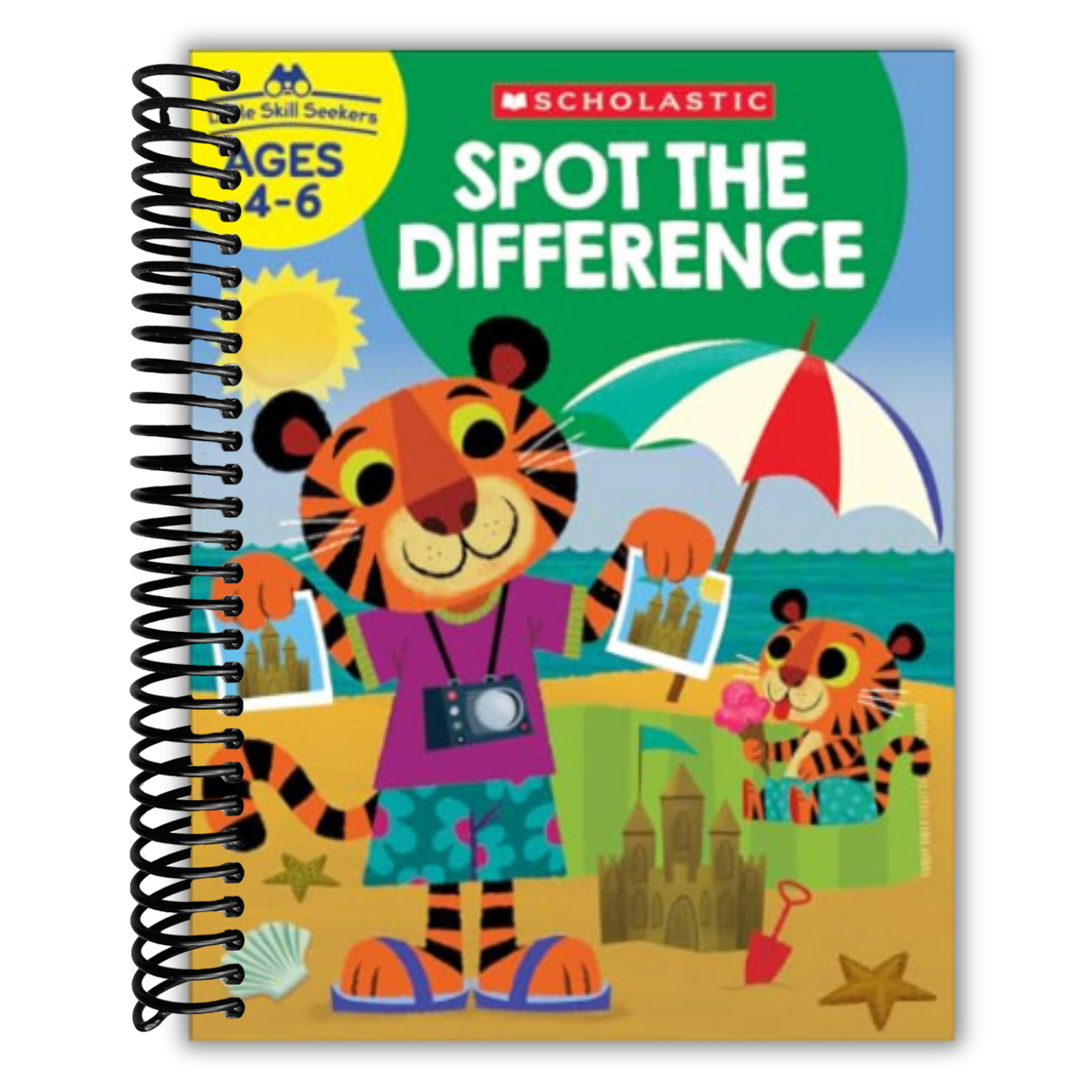 Scholastic Little Skill Seekers: Spot the Difference Activity Book – Lay it Flat Publishing Group