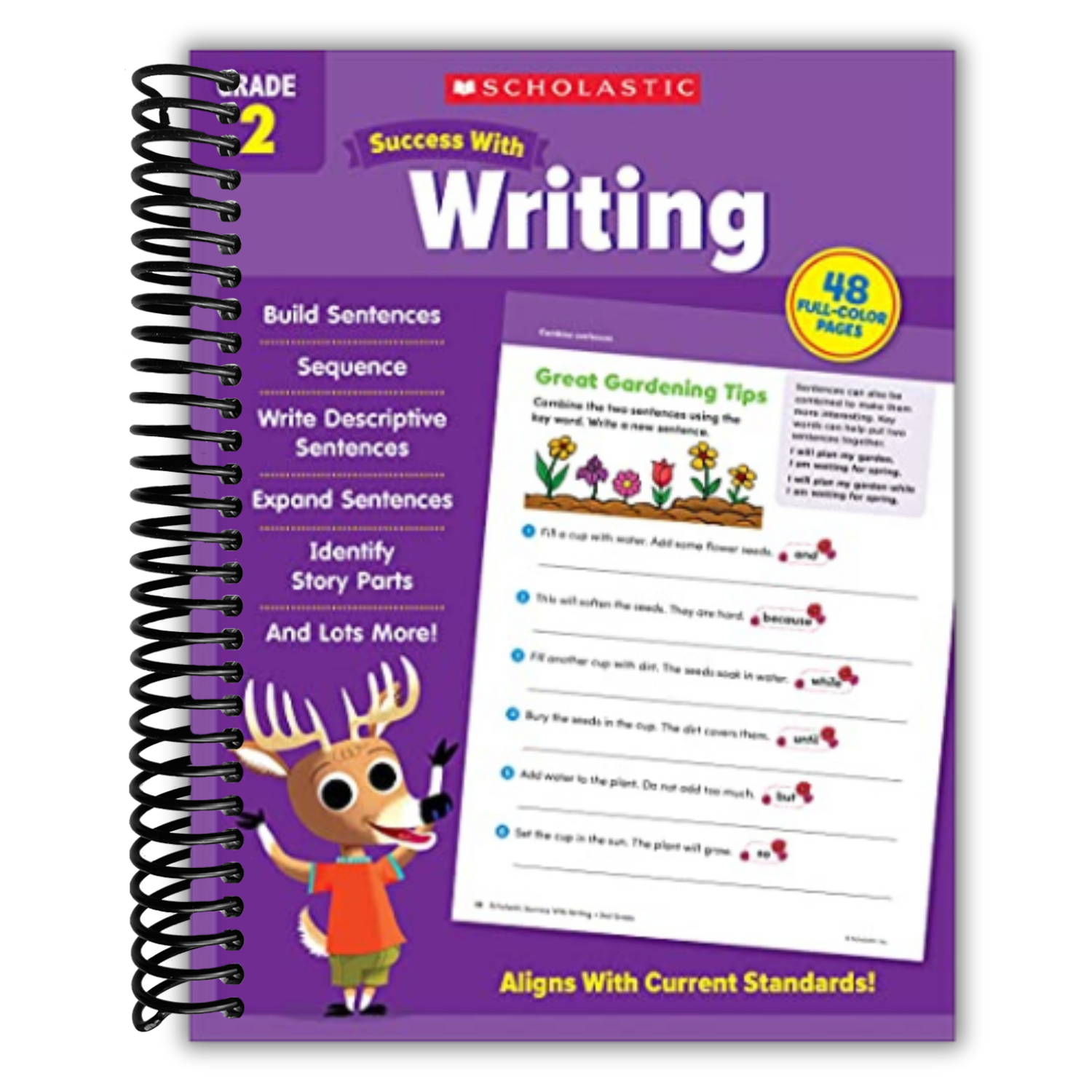 Scholastic Success With Writing Grade 2 Workbook – Lay it Flat ...