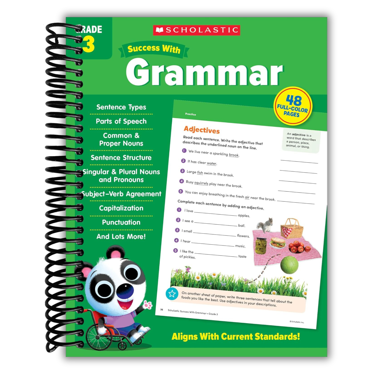 Scholastic Success with Grammar Grade 3 Workbook – Lay it Flat ...