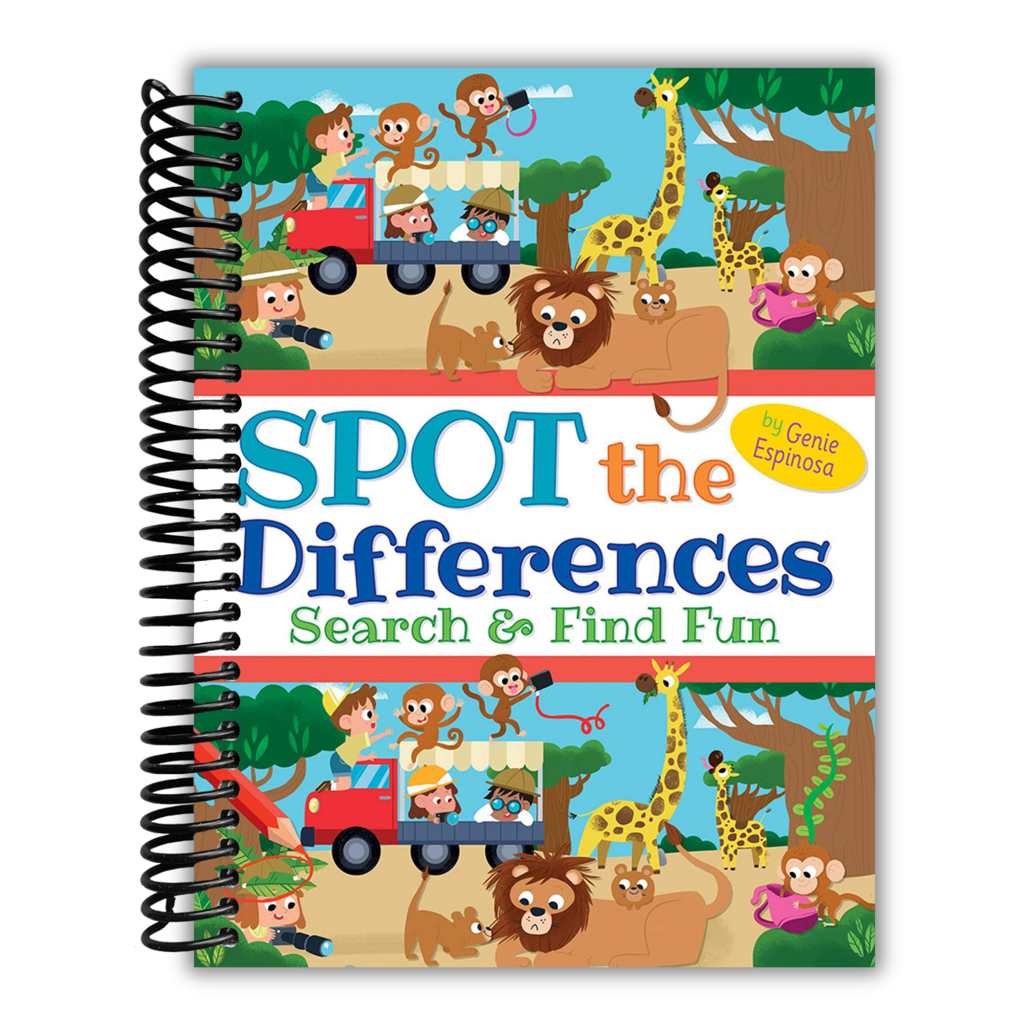 Spot the Differences: Search & Find Fun – Lay it Flat Publishing Group