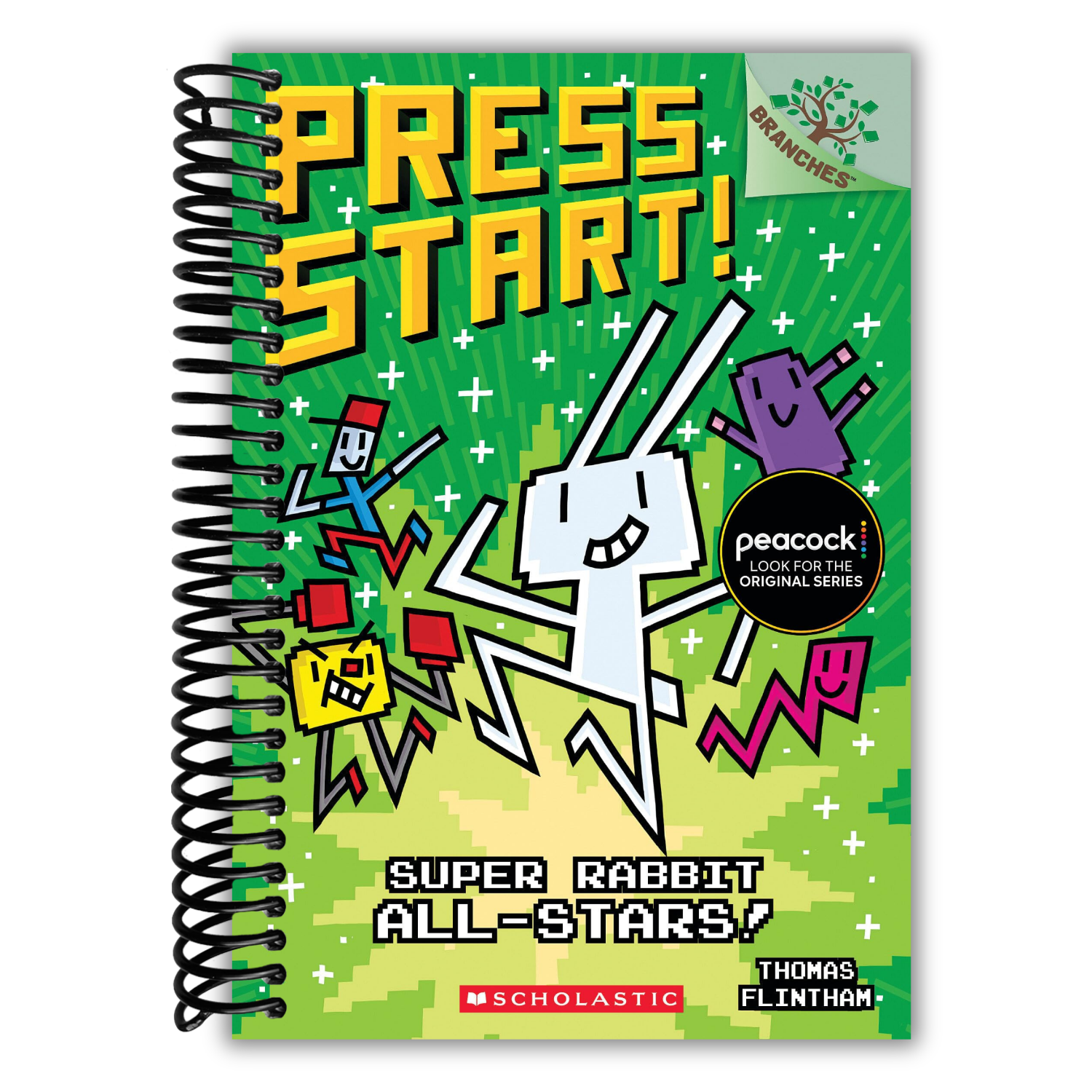 Super Rabbit All-Stars!: A Branches Book (Press Start!) – Lay it Flat ...