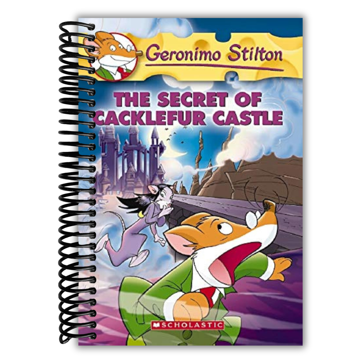 The Secret of Cacklefur Castle (Geronimo Stilton, No. 22) – Lay it Flat ...