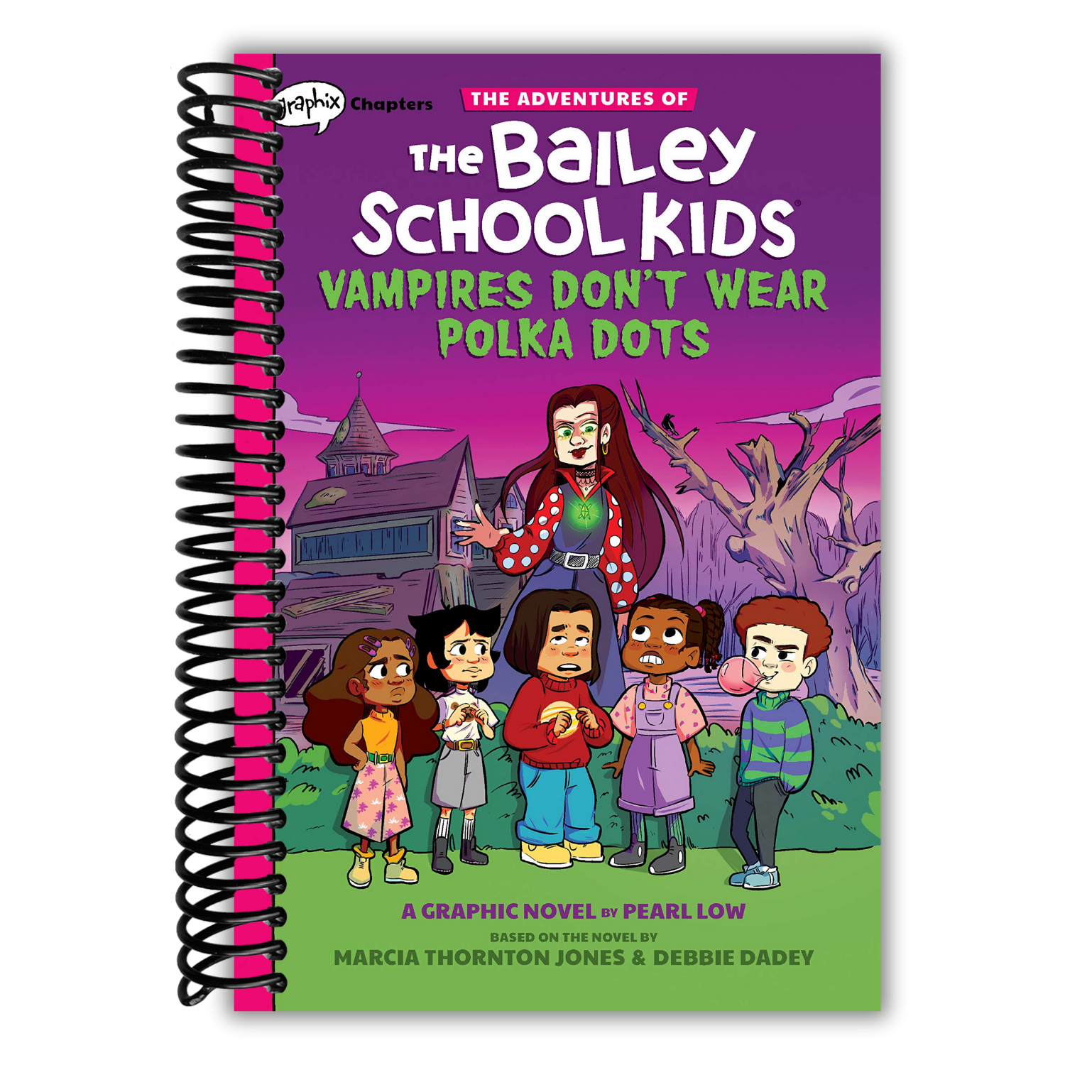 Vampires Don't Wear Polka Dots: A Graphix Chapters Book (The Adventure ...