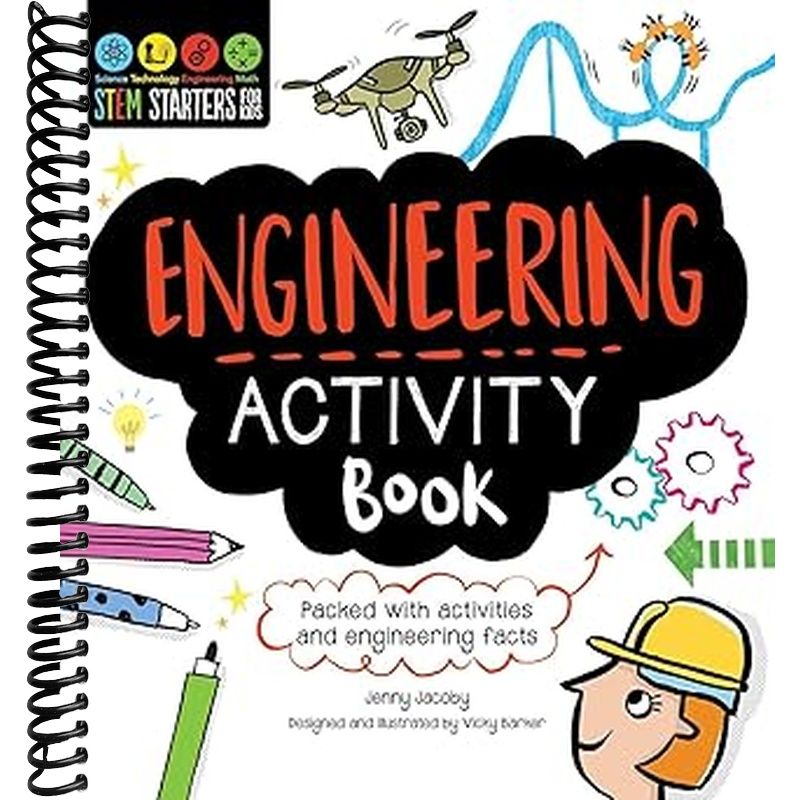 STEM Starters for Kids Engineering Activity Book – Lay it Flat ...