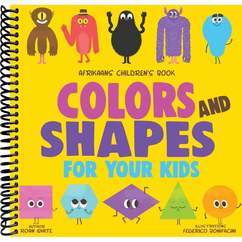 Afrikaans Children's Book: Colors and Shapes for Your Kids – Lay it ...