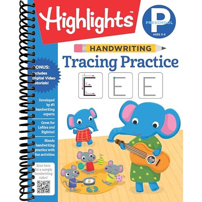 Handwriting: Tracing Practice (Highlights Handwriting Practice Pads ...