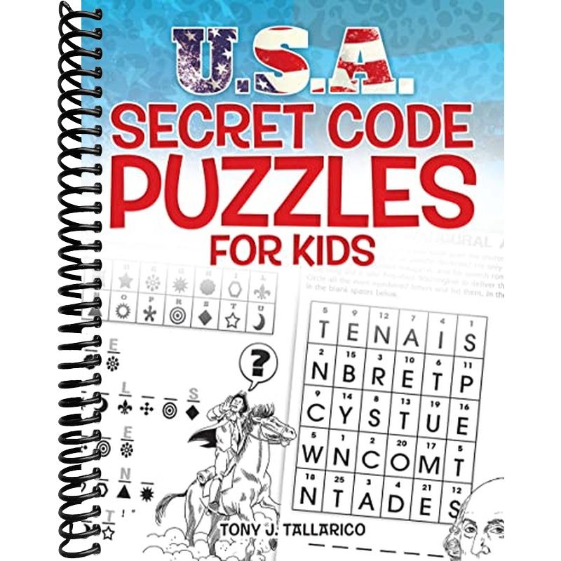 U.S.A. Secret Code Puzzles for Kids (Dover Kids Activity Books: U.S.A ...
