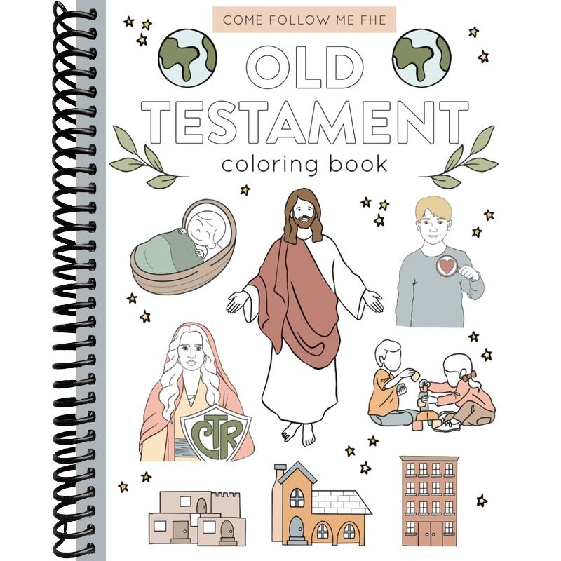 Old Testament Coloring Book: 2026 – Lay it Flat Publishing Group