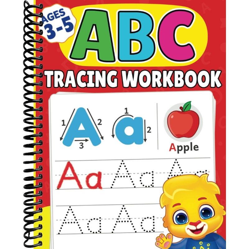 ABC Tracing Workbook: A-Z Alphabet Letter Tracing Activities for Capit ...