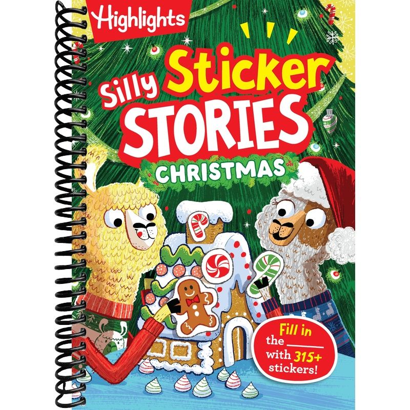 Silly Sticker Stories: Christmas (Highlights Hidden Pictures Silly Sti ...