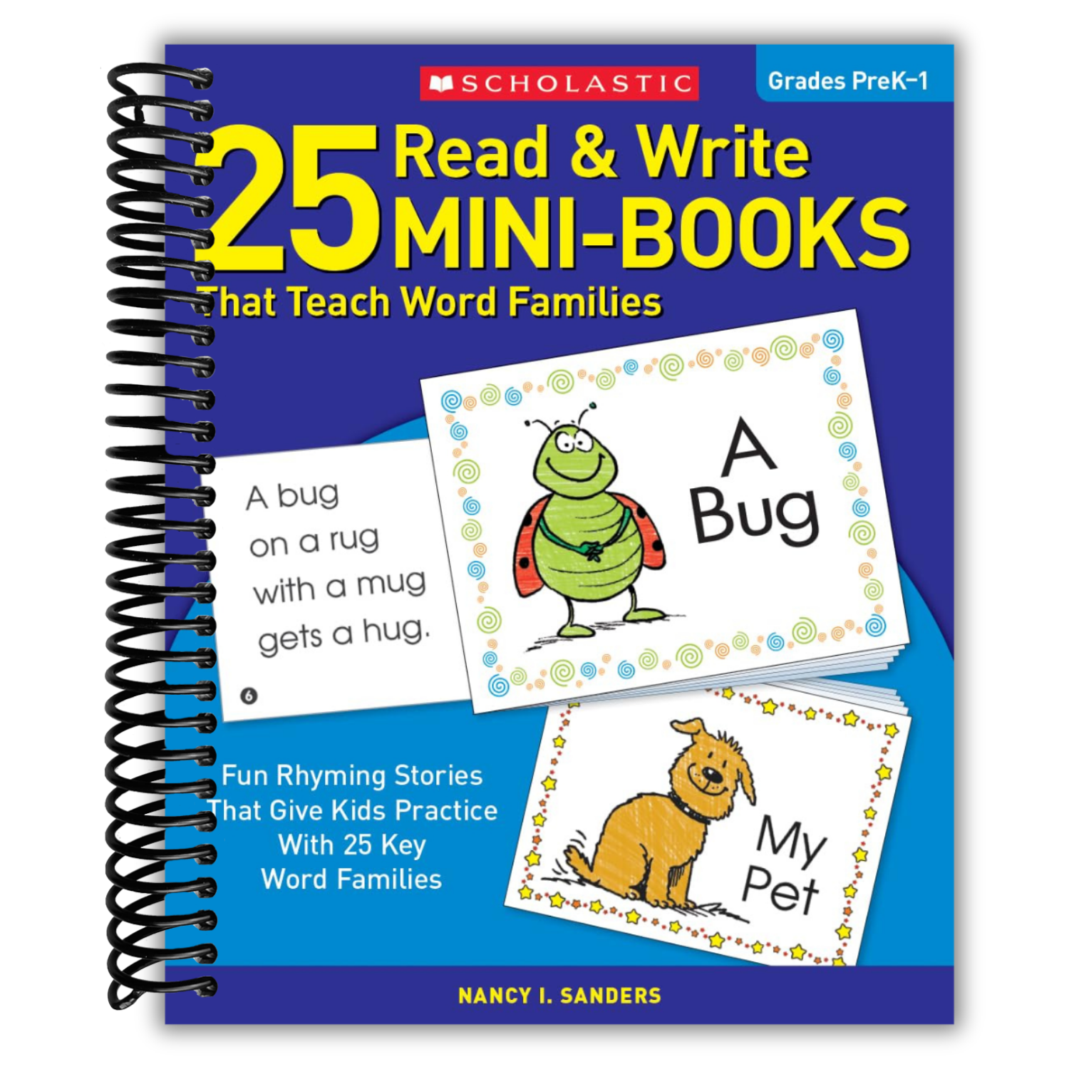 25 Read and Write Mini-Books That Teach Word Families – Lay it Flat ...