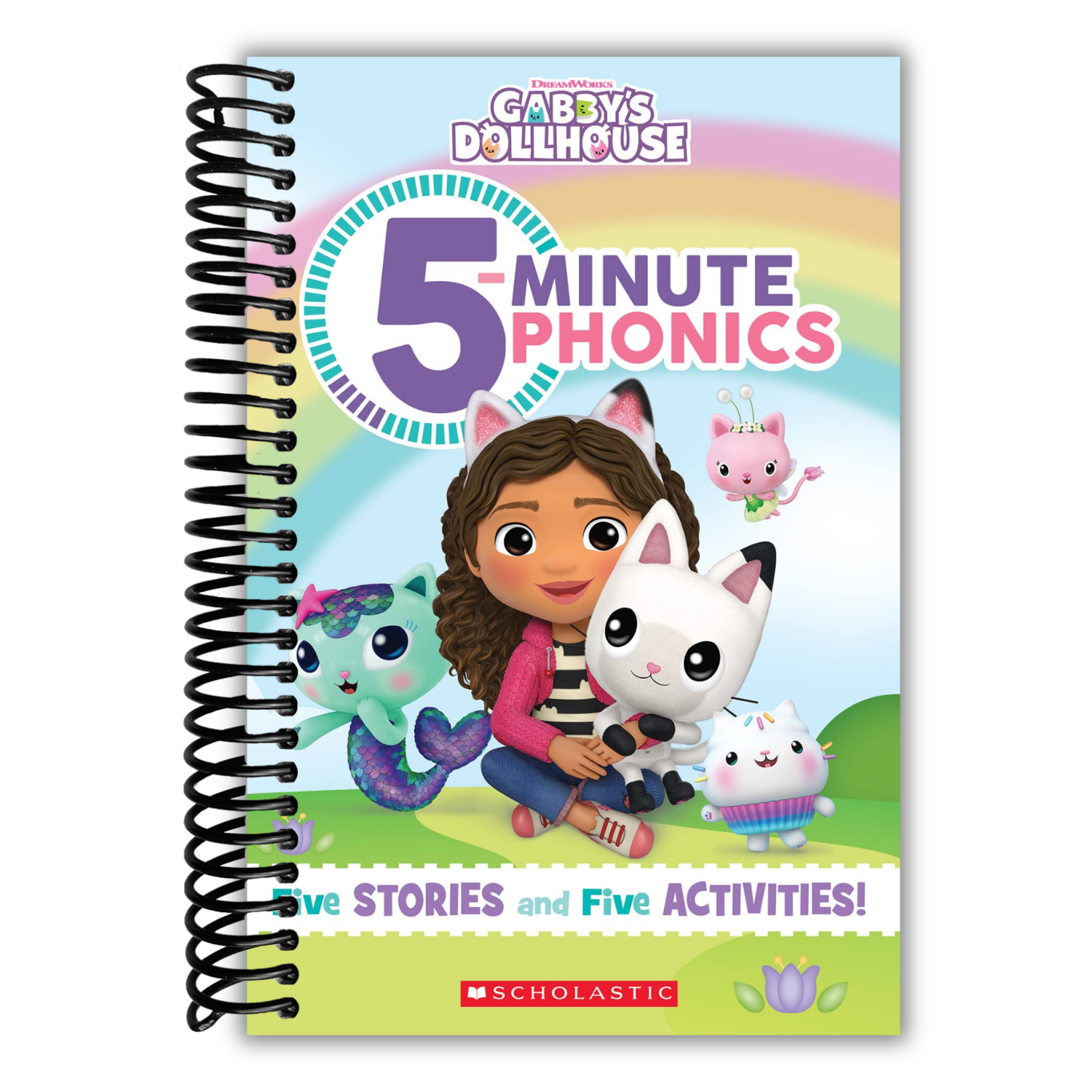 5-Minute Phonics (Gabby's Dollhouse) – Lay it Flat Publishing Group