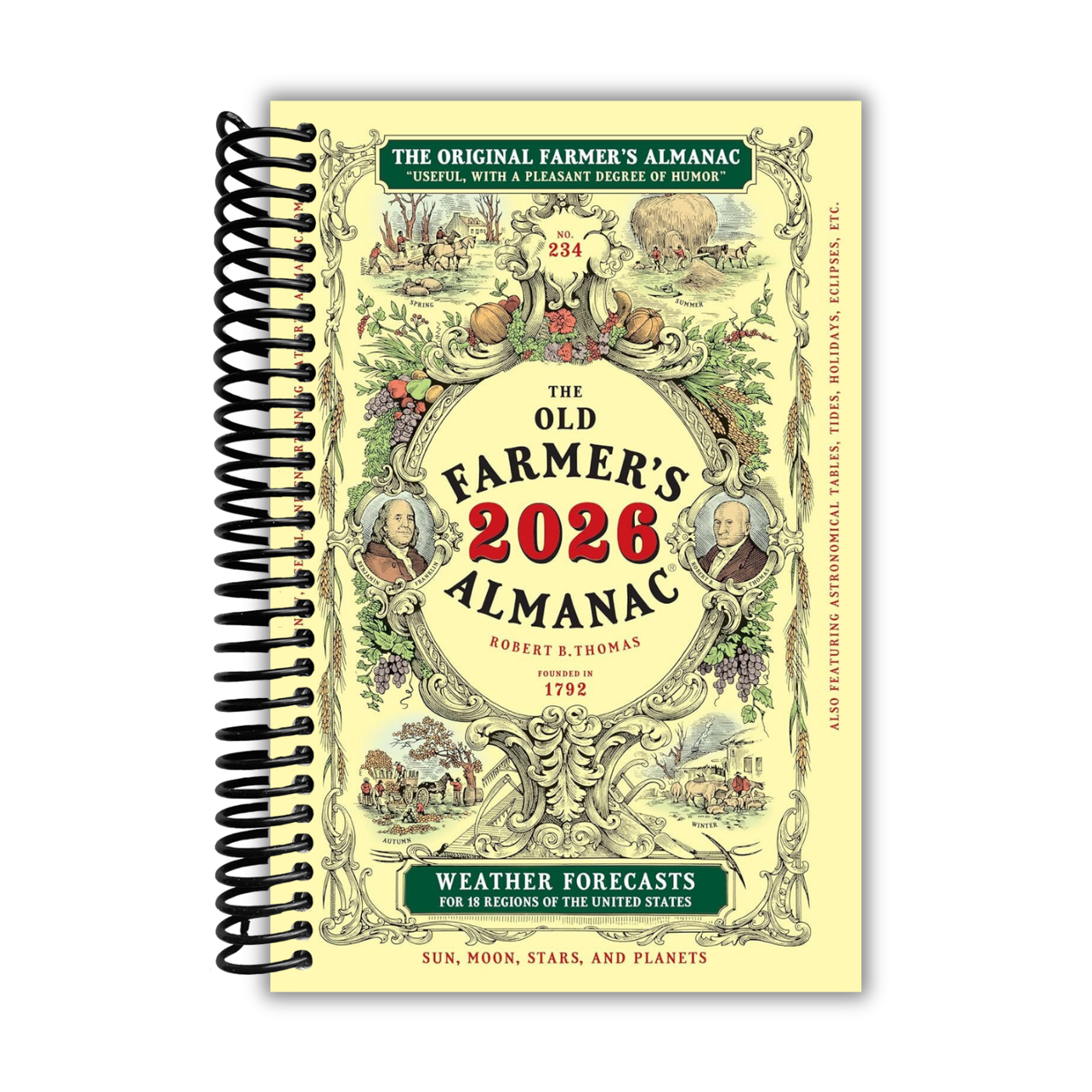 The 2026 Old Farmer's Almanac Trade Edition: The Beloved and Bestselli ...