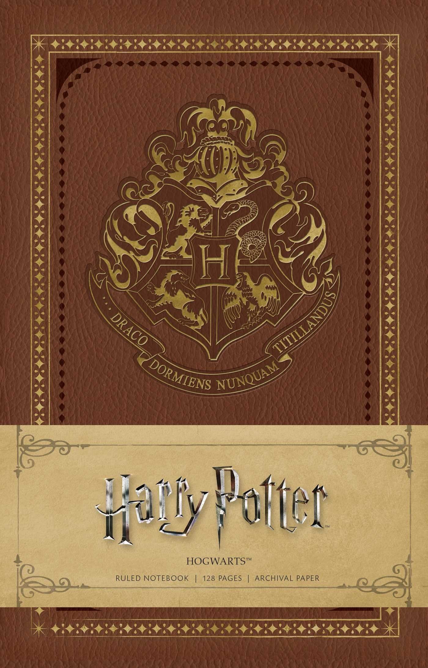 Harry Potter: Hogwarts Ruled Notebook – Lay it Flat Publishing Group