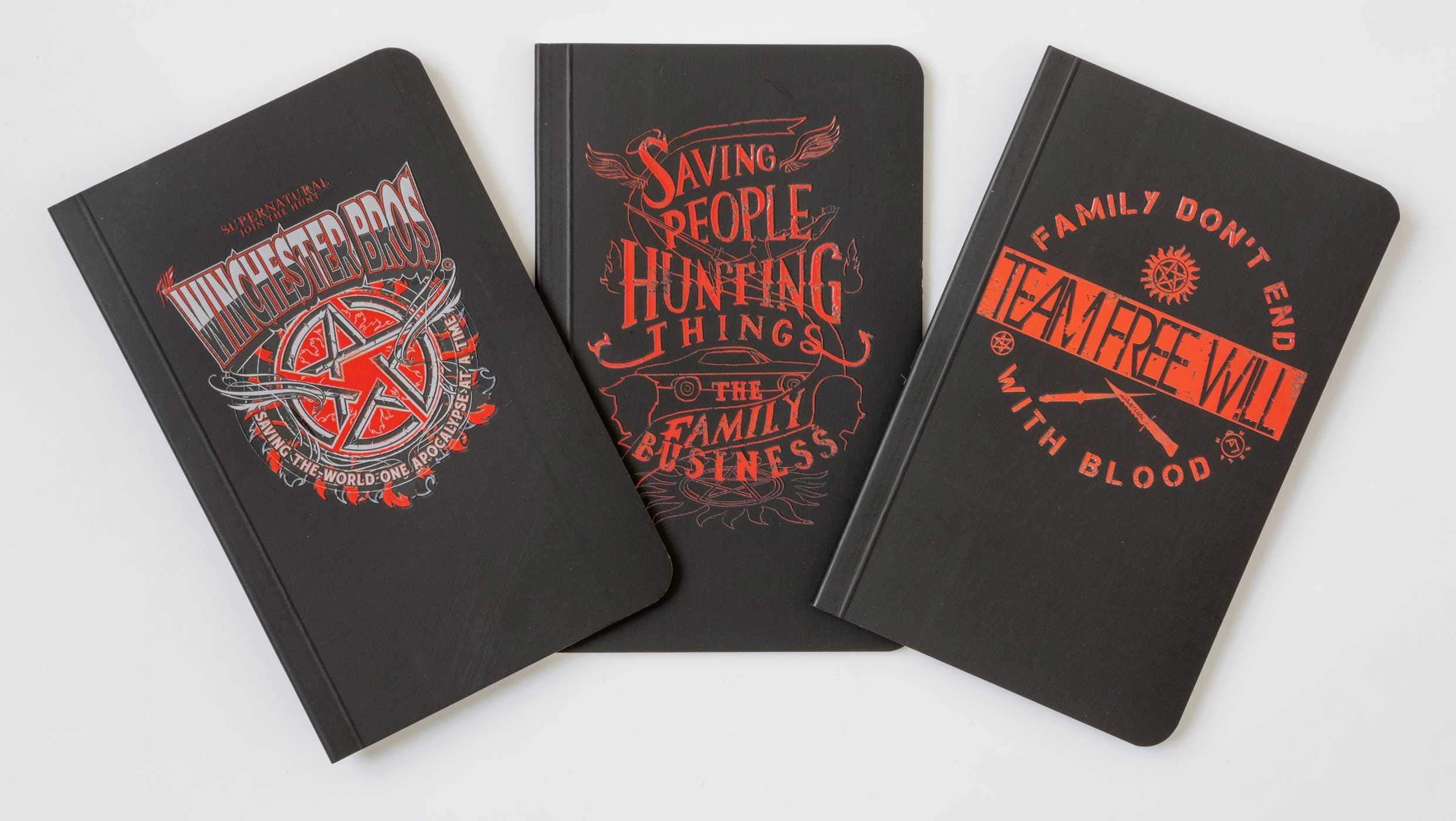 Supernatural Pocket Notebook Collection (Set of 3) (Science Fiction Fa ...