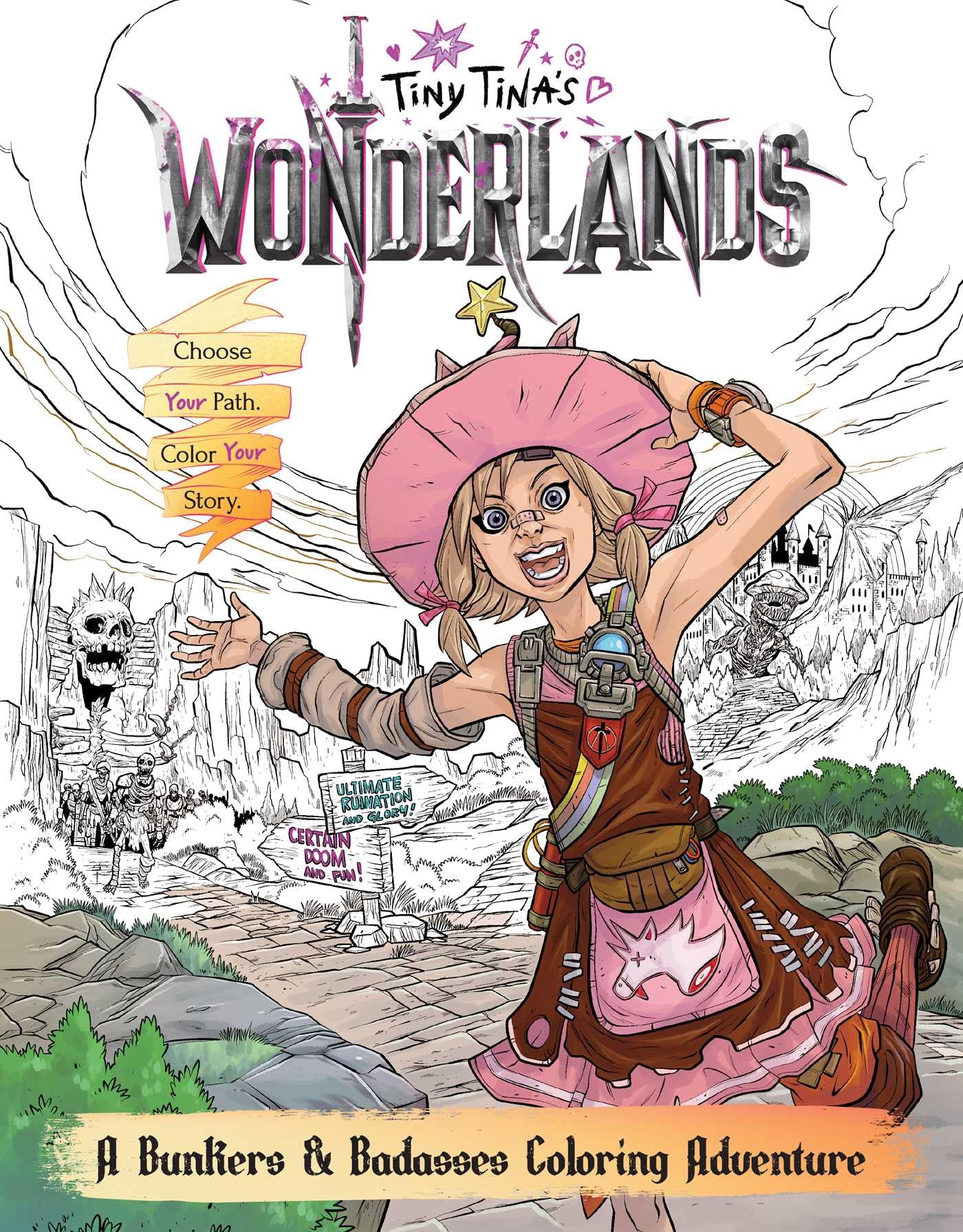 Tiny Tina's Wonderlands: A Bunkers & Badasses Coloring Adventure – Lay ...