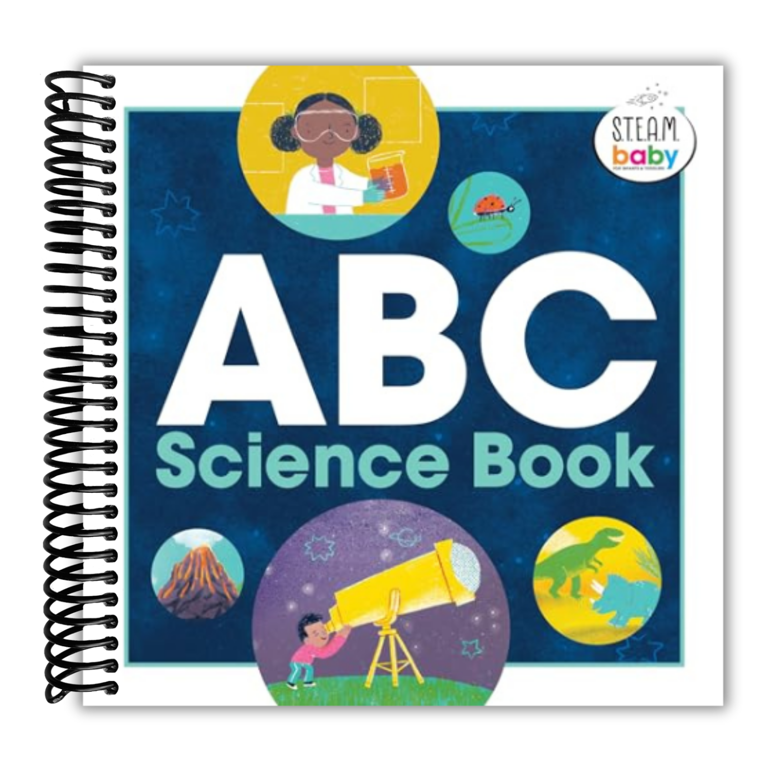 ABC Science Book (STEAM Baby for Infants and Toddlers) – Lay it Flat ...