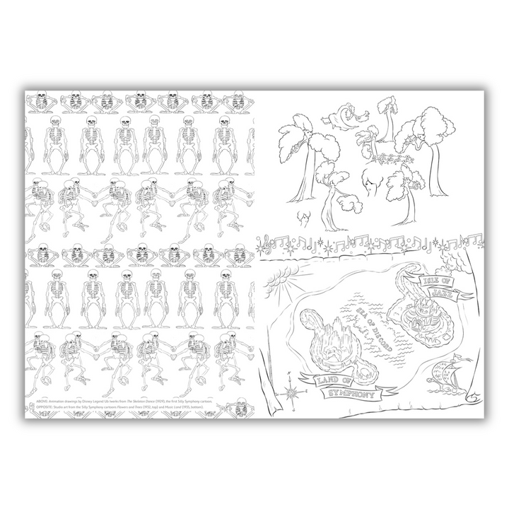 spiral coloring book disney