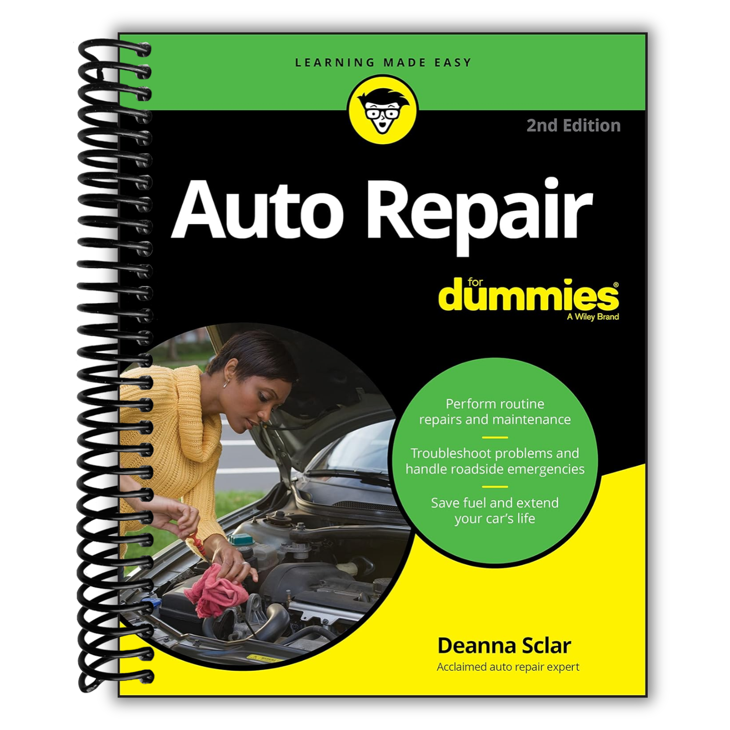 Auto Repair For Dummies (Spiral Bound) – Lay it Flat Publishing Group