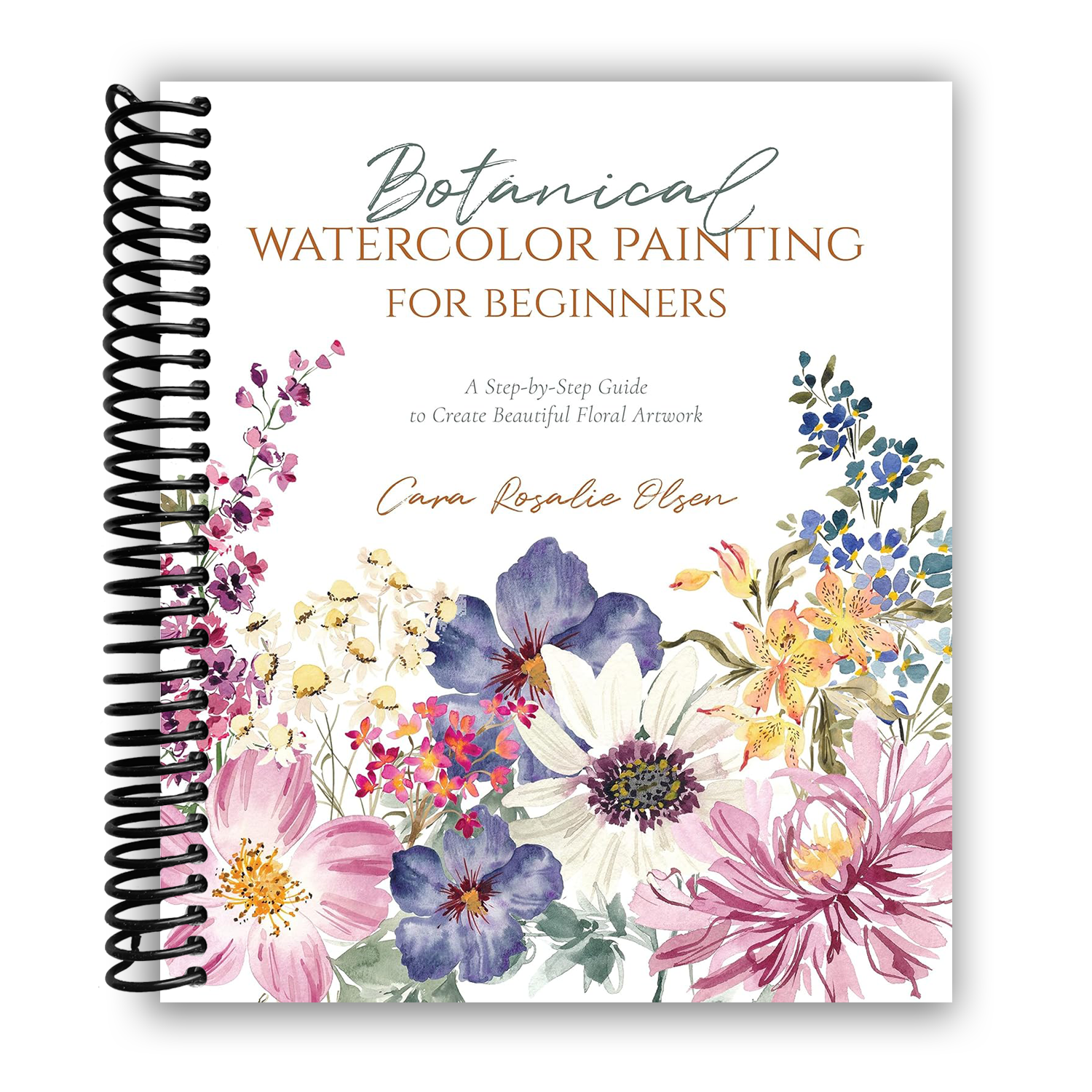 Botanical Watercolor Painting for Beginners (Spiral bound) – Lay it ...