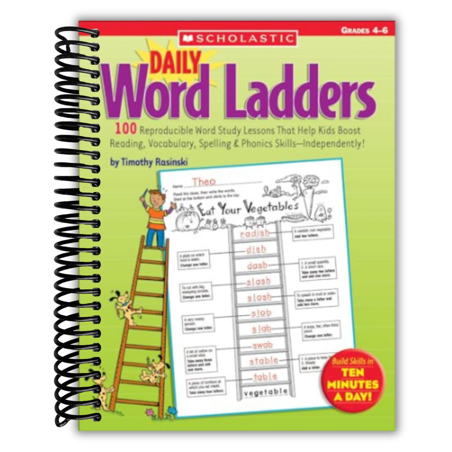 Daily Word Ladders: Grades 4-6: 100 Reproducible Word Study Lessons Th ...