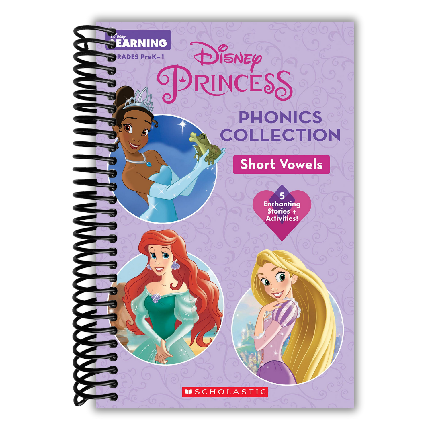 Disney Princess Phonics Collection: Short Vowels (Disney Learning: Bin ...