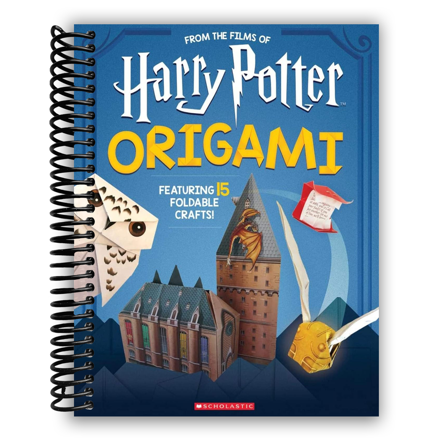 Harry Potter Origami Volume 1(Spiral-Bound) – Lay it Flat Publishing Group