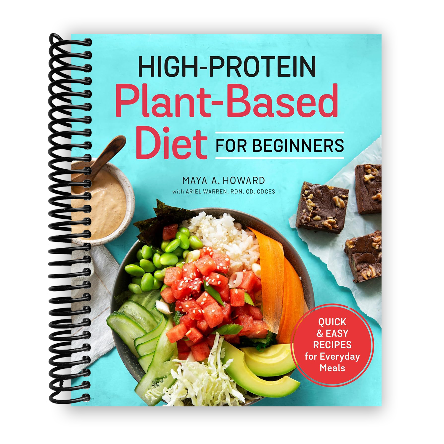 High-Protein Plant-Based Diet for Beginners (Spiral Bound) - Howard ...