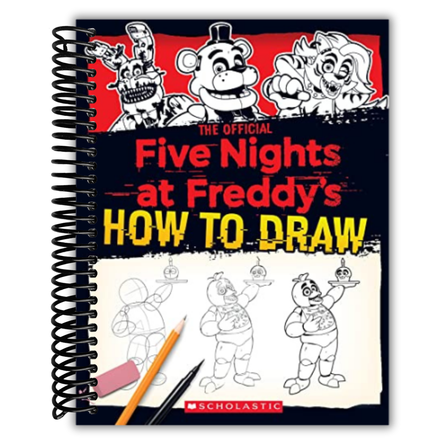 How To Draw Five Nights At Freddy's: An Afk Book – Lay it Flat ...