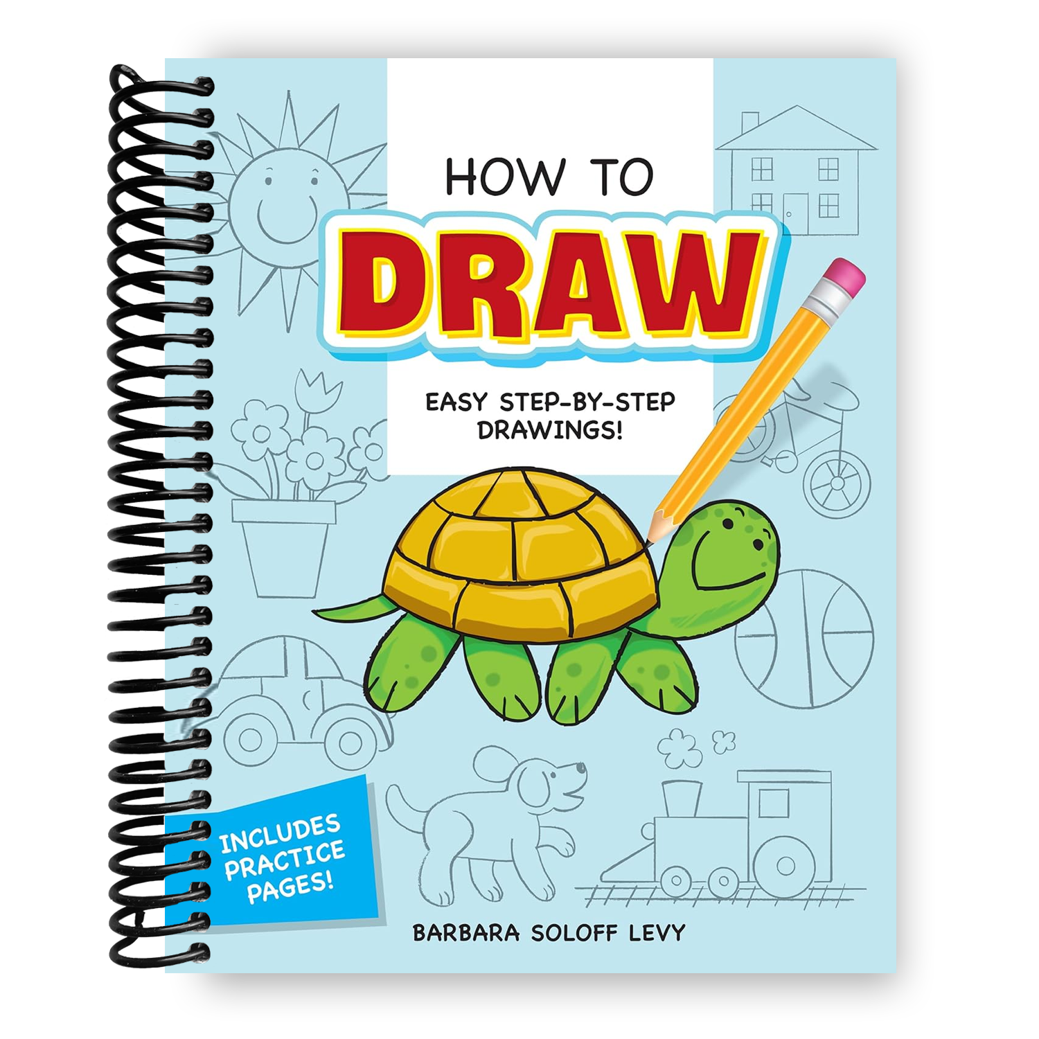 How to Draw: Easy Step-by-Step Drawings! (Spiral Bound) – Lay it Flat ...