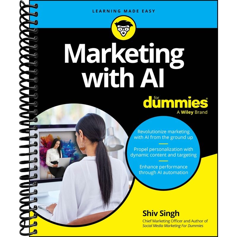 Marketing with AI For Dummies – Lay it Flat Publishing Group