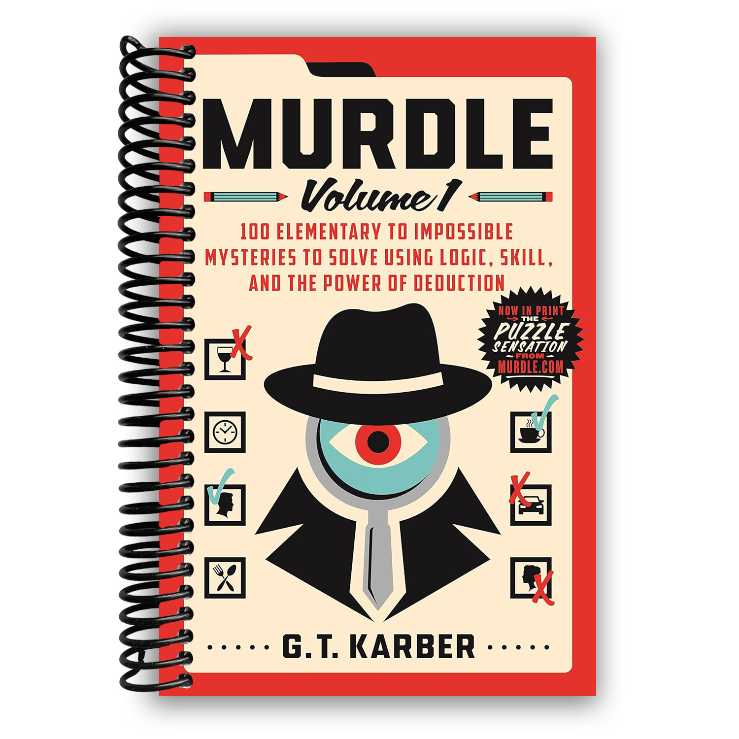 Murdle: Volume 1 (Murdle, 1) (Spiral Bound) – Lay it Flat Publishing Group