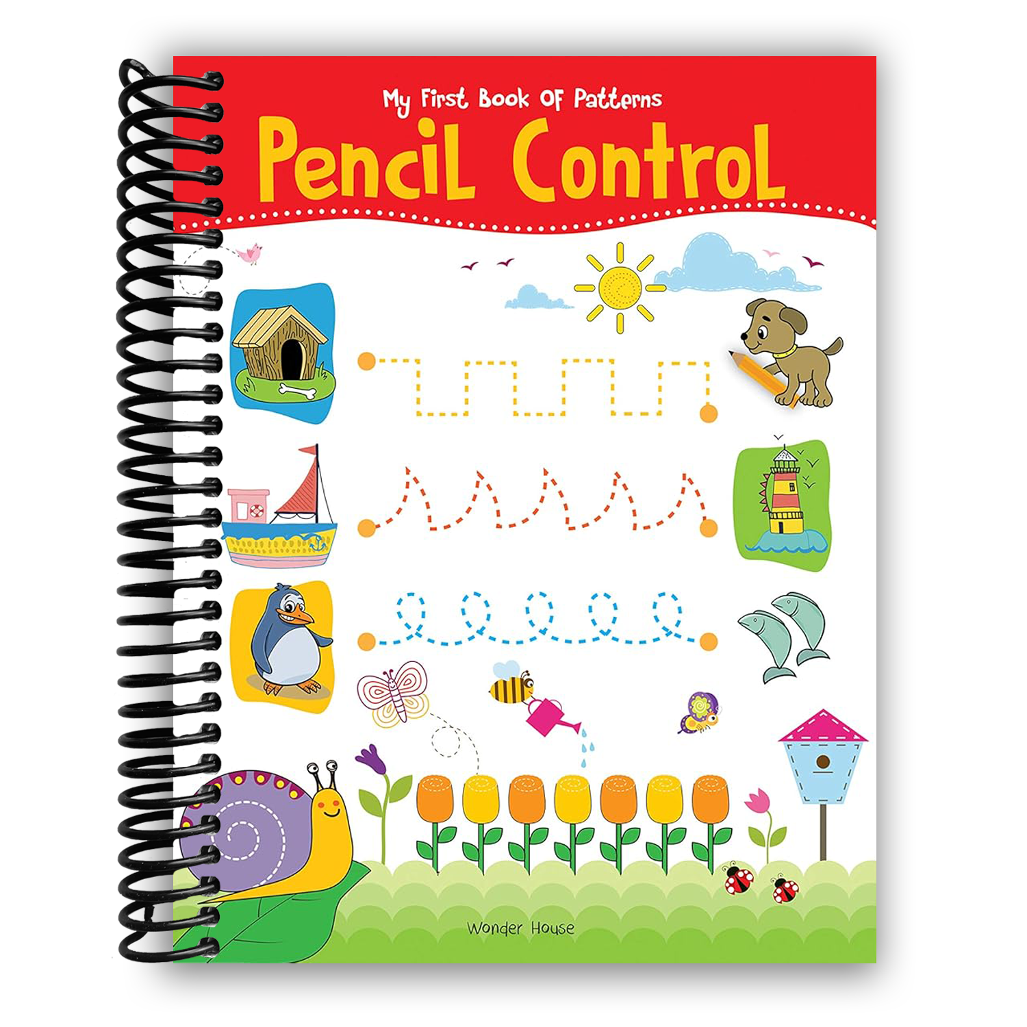 My First Book of Patterns: Pencil Control (Spiral Bound) – Lay it Flat ...