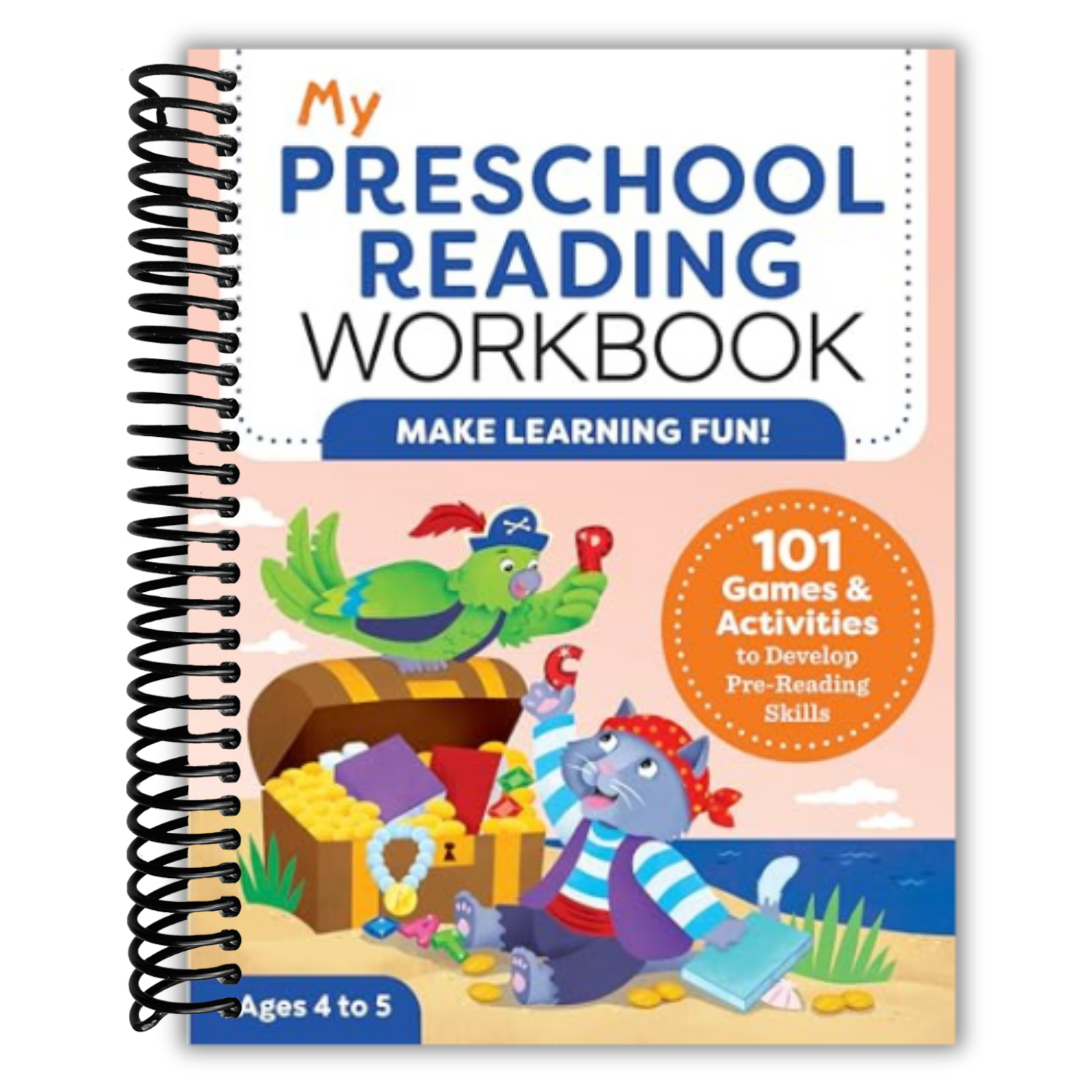 My Preschool Reading Workbook: 101 Games & Activities to Develop Pre-R ...