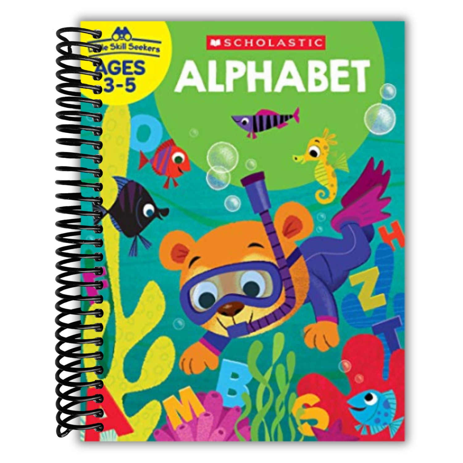 Scholastic Little Skill Seekers: Alphabet Activity Book – Lay it Flat ...
