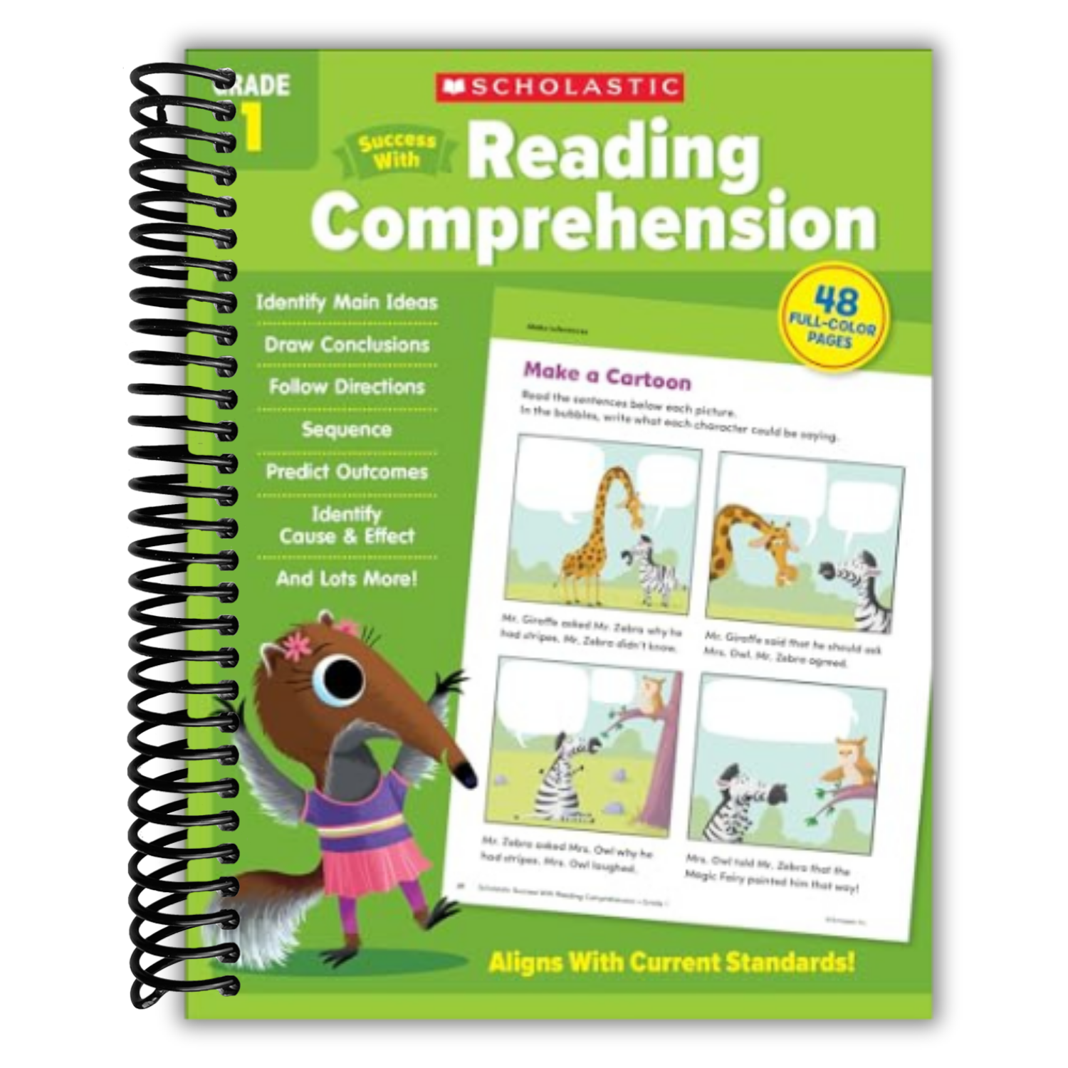 Scholastic Success With Reading Comprehension Grade 1 Workbook (Schola ...