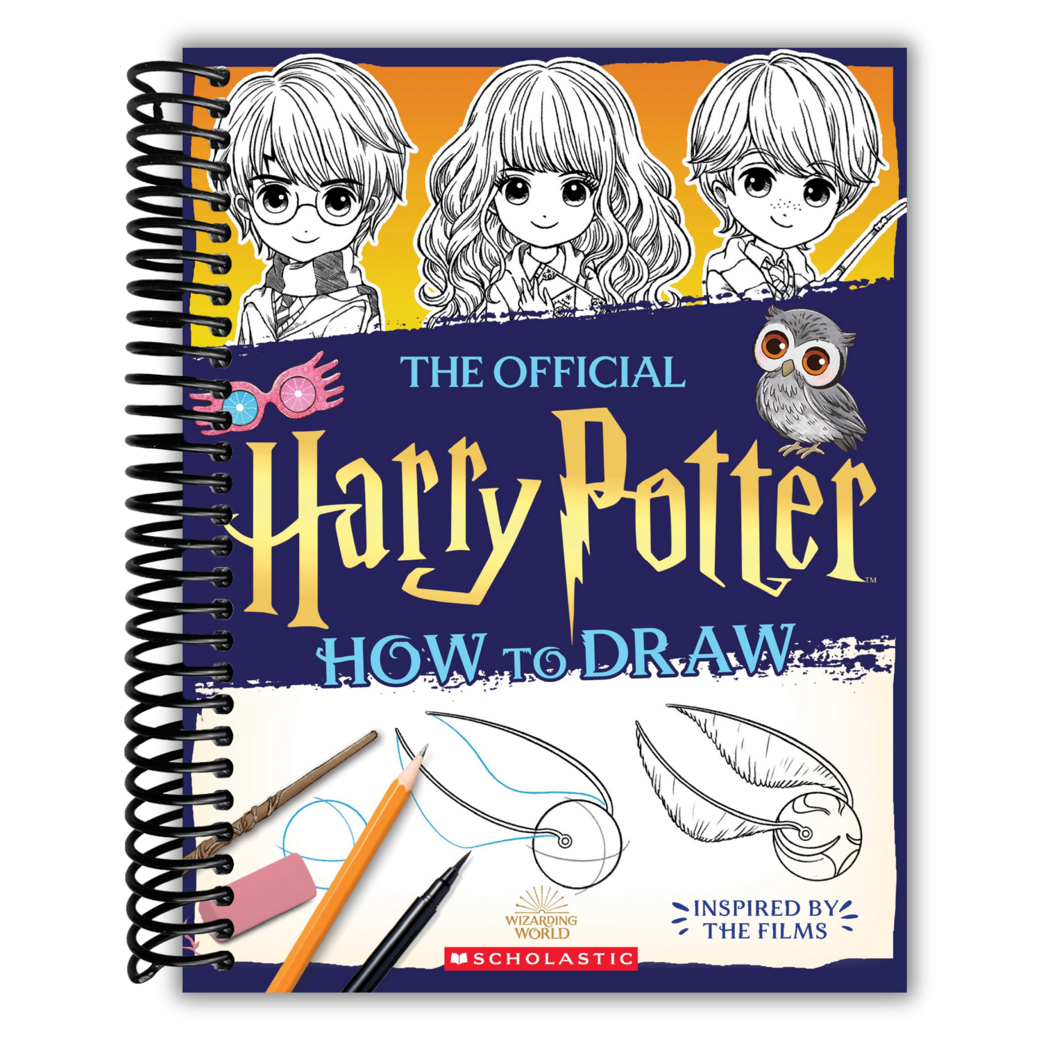 The Official Harry Potter How to Draw – Lay it Flat Publishing Group