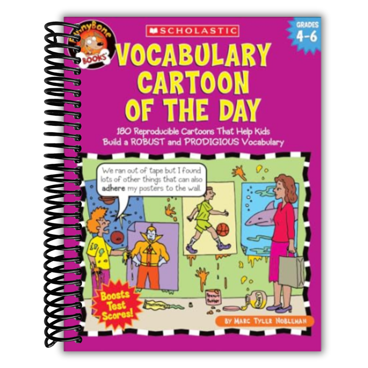 Vocabulary Cartoon of the Day: Grades 4–6: 180 Reproducible Cartoons T ...