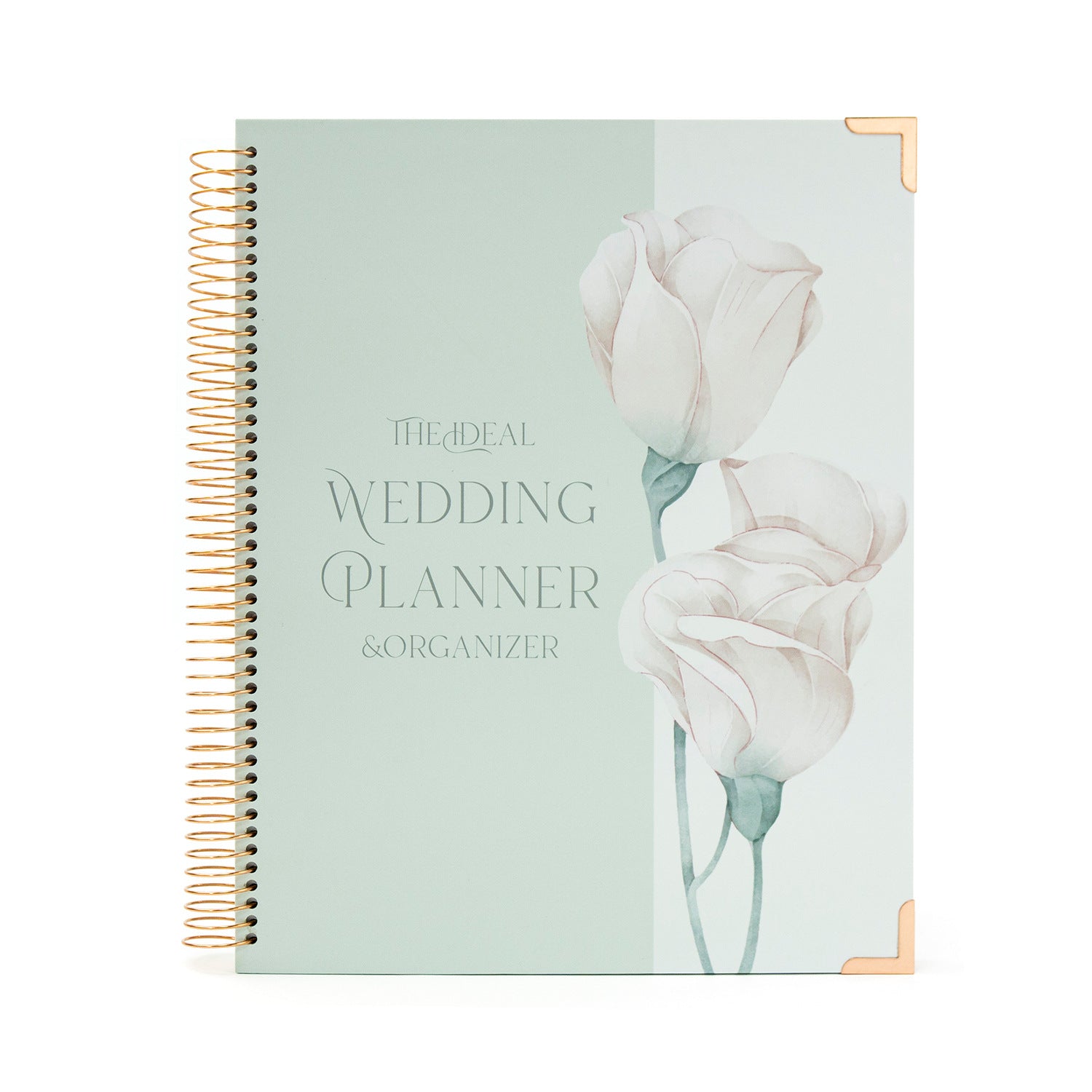 Lay It Flat Wedding Planner and Organizer: Elegant Spiral Bound Editio ...