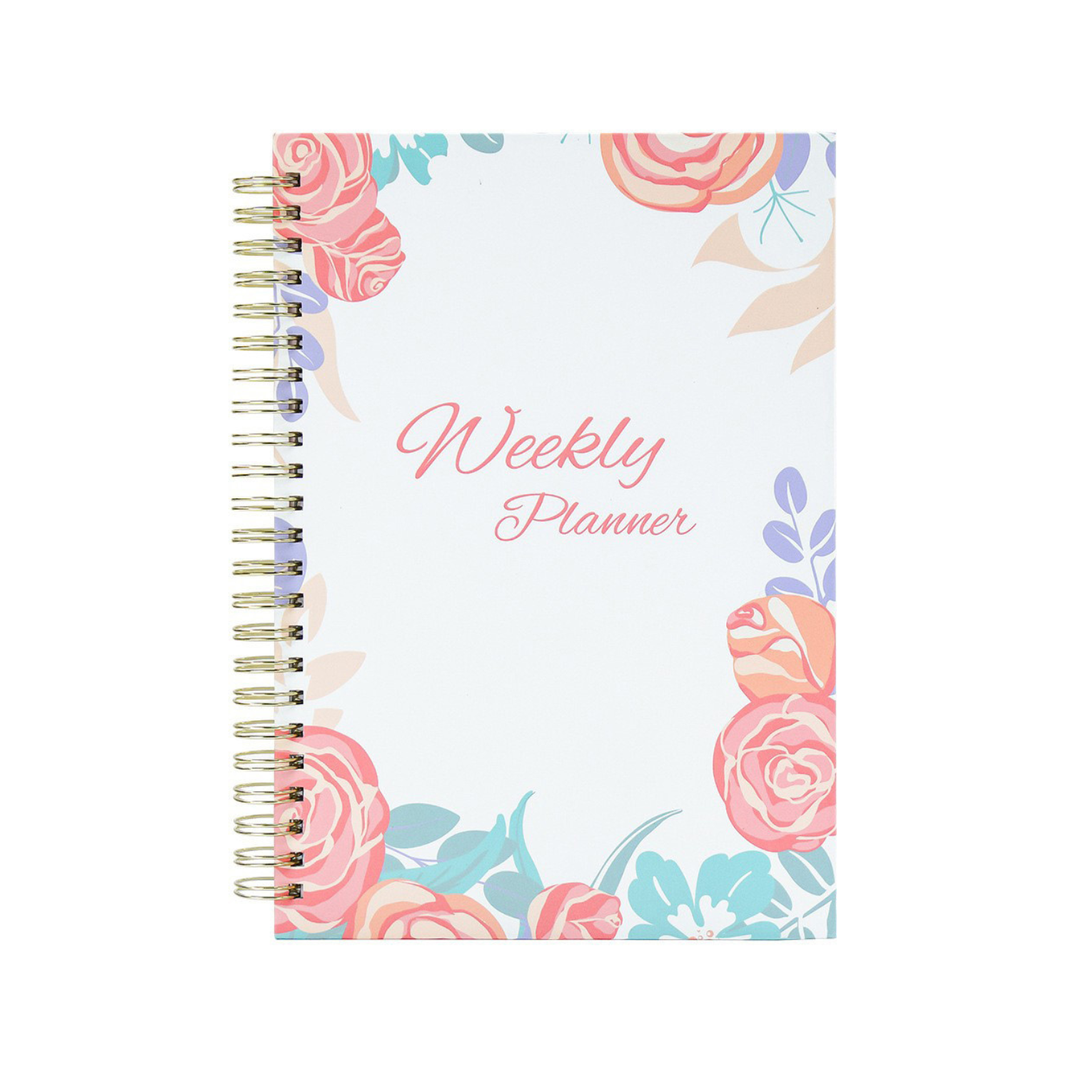 Lay It Flat Weekly Planner: Elegant Pink Spiral Bound Edition – Lay it ...