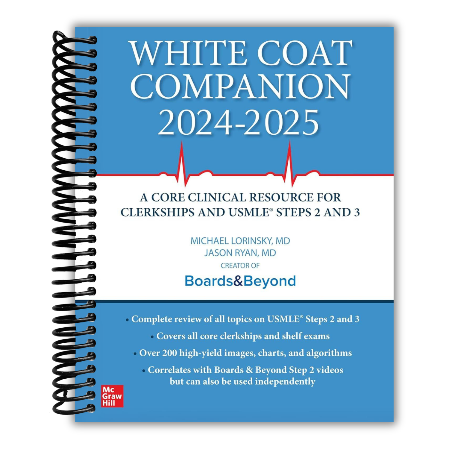 White Coat Companion 2024-2025 (Spiral Bound) – Lay it Flat Publishing ...