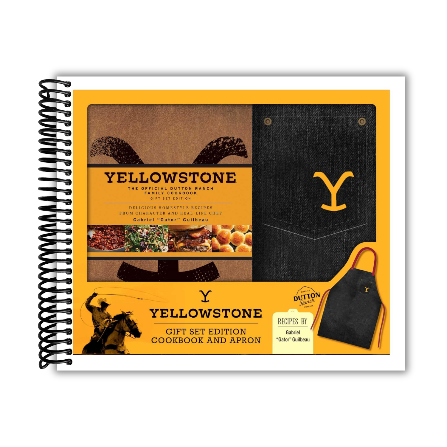 Yellowstone: The Official Dutton Ranch Family Cookbook Gift Set: Plus ...