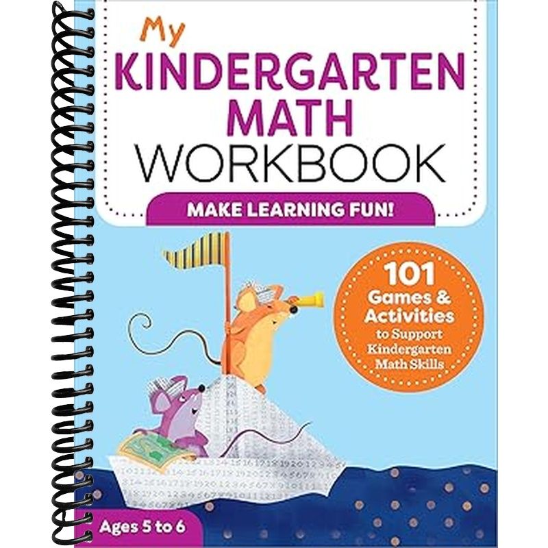 My Kindergarten Math Workbook: 101 Games and Activities to Support Kin ...