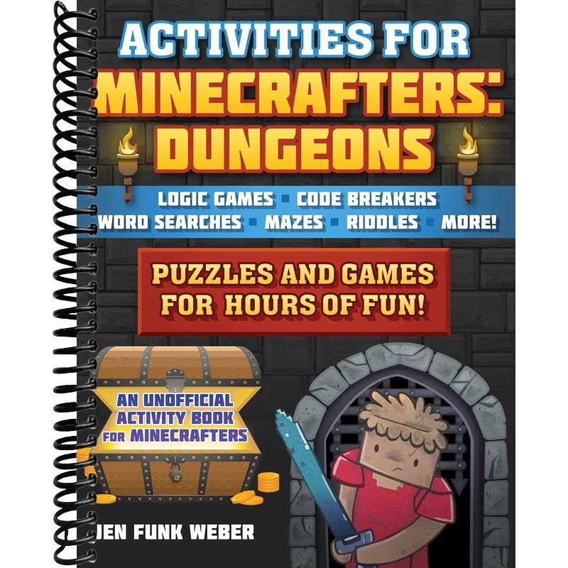 Activities for Minecrafters: Dungeons – Lay it Flat Publishing Group