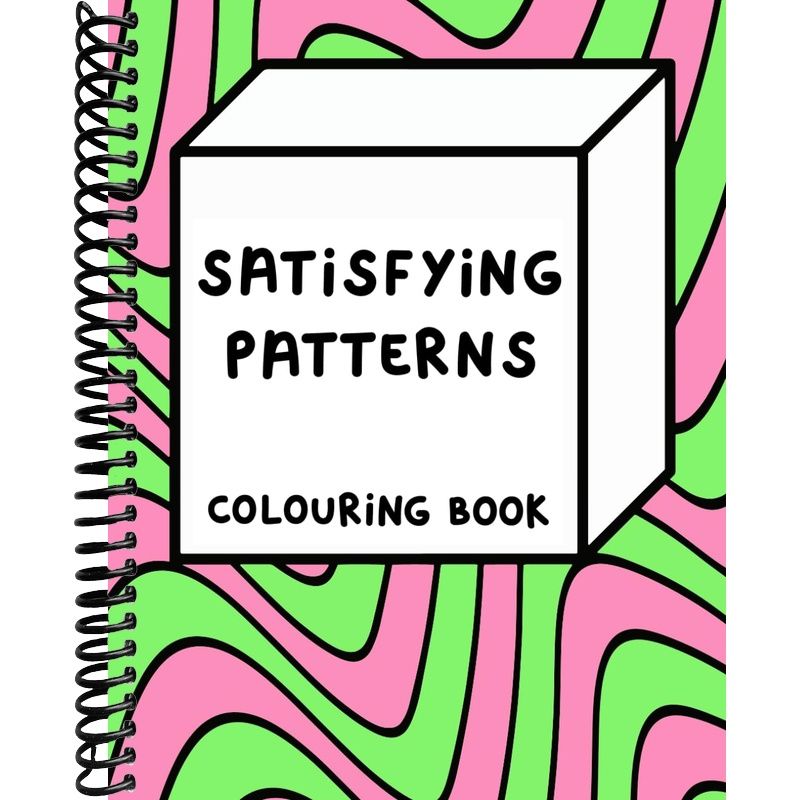 Satisfying Patterns Colouring Book – Lay it Flat Publishing Group