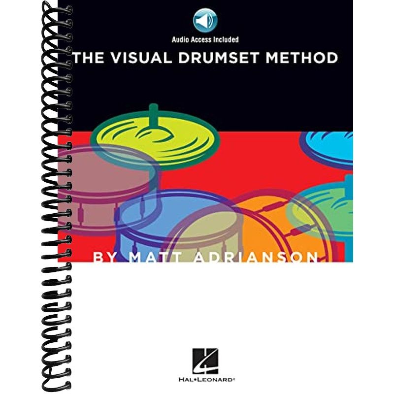 The Visual Drumset Method | Beginner Drum Set Instruction Book with On ...